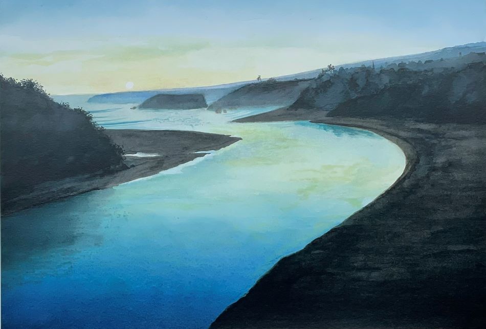 Judith Brown, watercolor, oil, acrylic, block prints – The Highlight ...