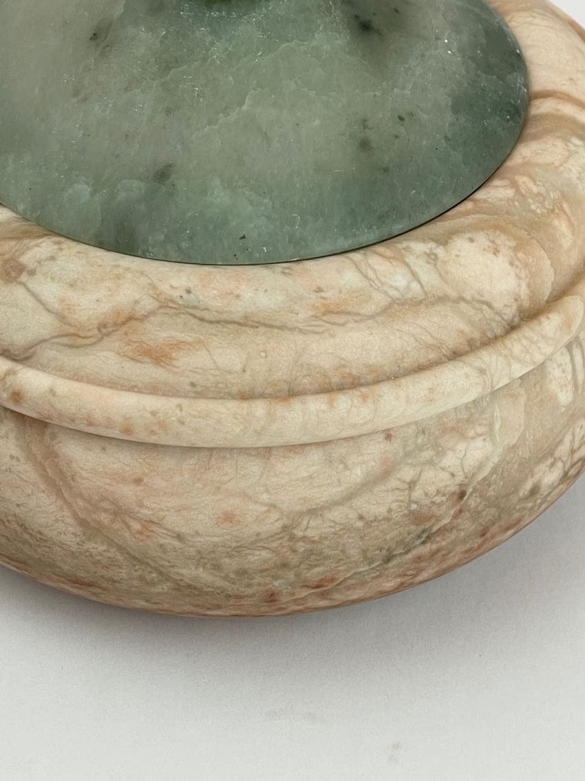 Pink Alabaster Lidded Jar 24-02 – The Highlight Gallery