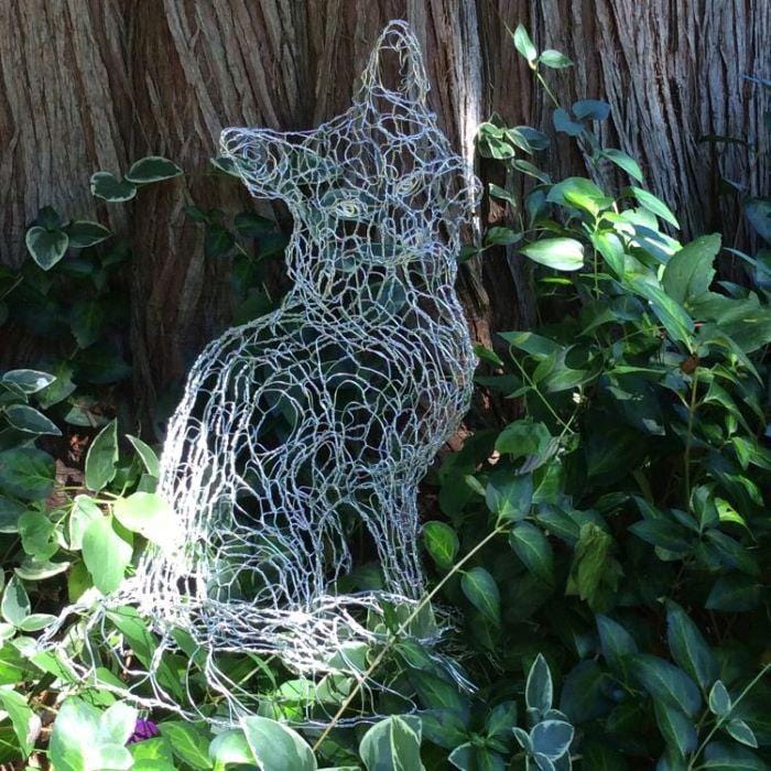 Silver Fox Wire Sculpture – The Highlight Gallery